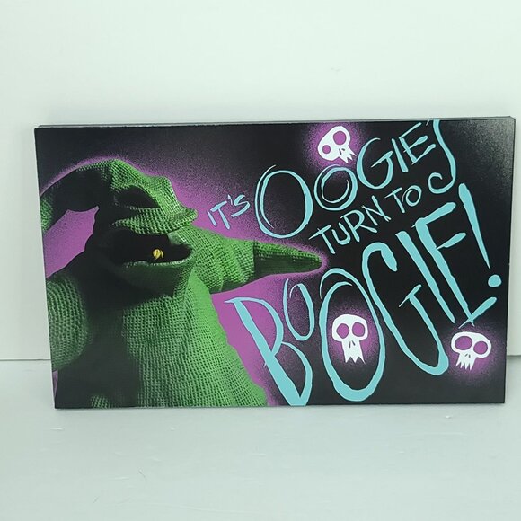 Art | Oogie Turn Boogie Nightmare Before Wall Photo Art Board Print ...